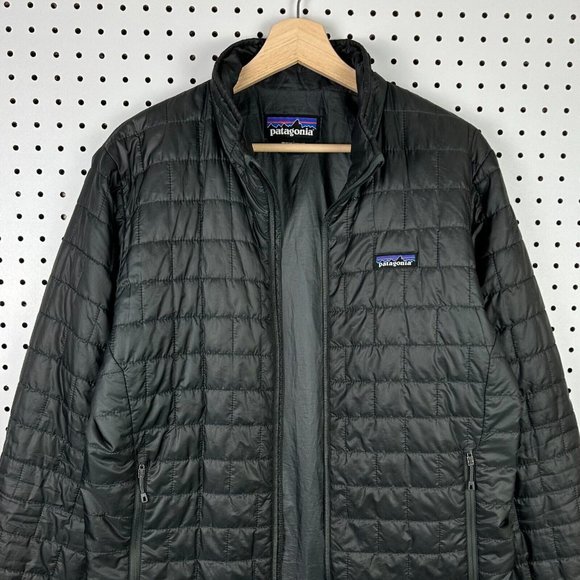 Patagonia | Jackets & Coats | Patagonia Nano Puff Jacket Black ...